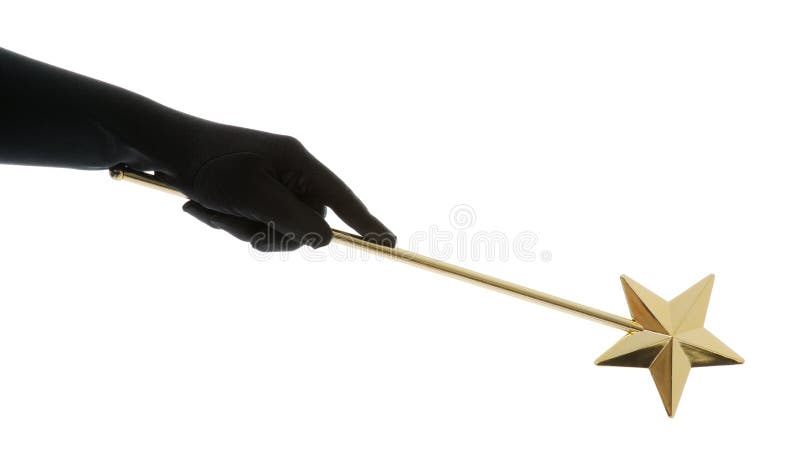 Magischer Stab stockfoto. Bild von betrieb, illusion - 13298102