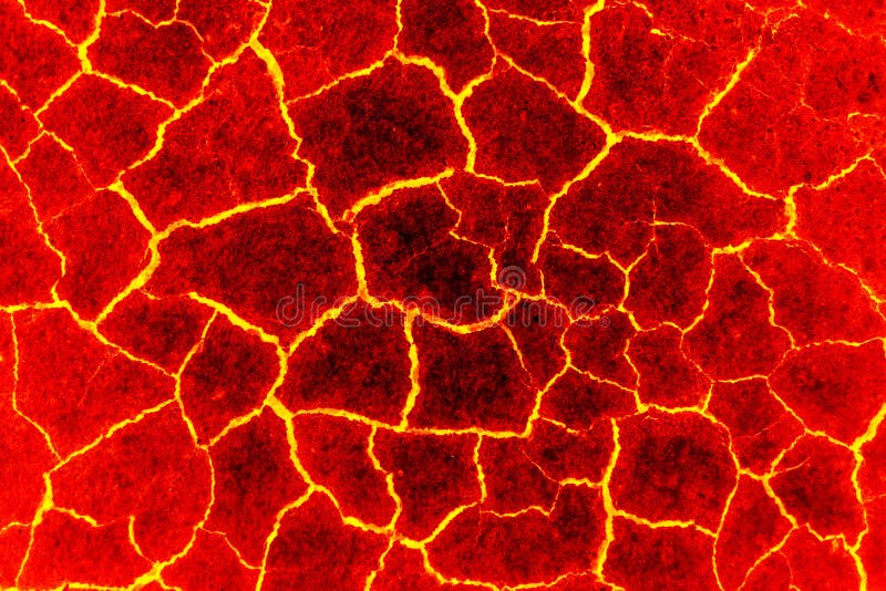 Magma Background, the Red Crack Abstract for Background Stock Image ...