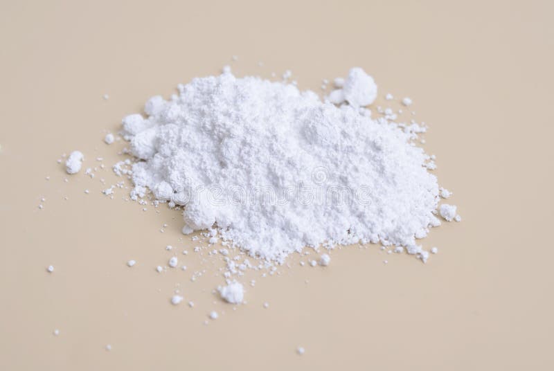 Magnesium Oxide MgO, or Magnesia Powder Stock Photo - Image of solid ...