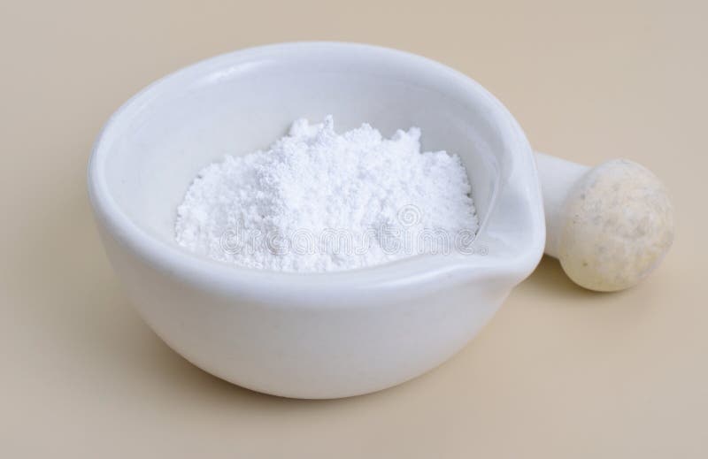 Magnesium Oxide MgO, or Magnesia Powder Stock Photo - Image of solid ...