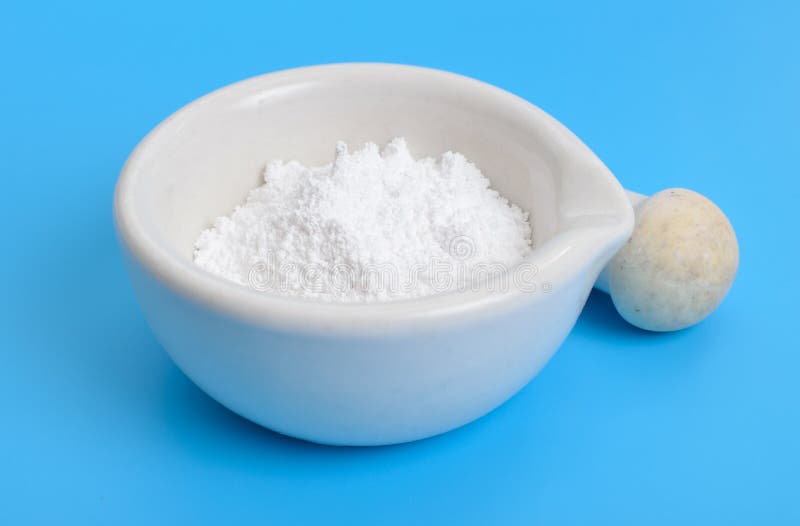 Magnesium Oxide MgO, or Magnesia Powder Stock Photo - Image of chemical ...