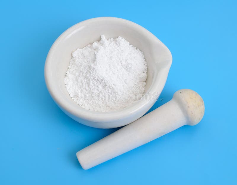 Magnesium Oxide MgO, or Magnesia Powder Stock Image - Image of compound ...