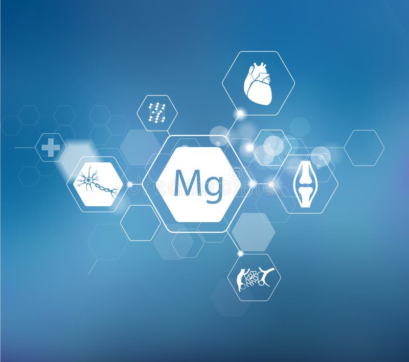 Magnesium. Scientific Research Stock Vector - Illustration of ...