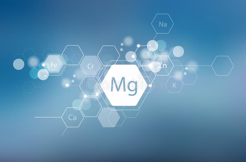 Magnesium. Scientific Research Stock Vector - Illustration of ...