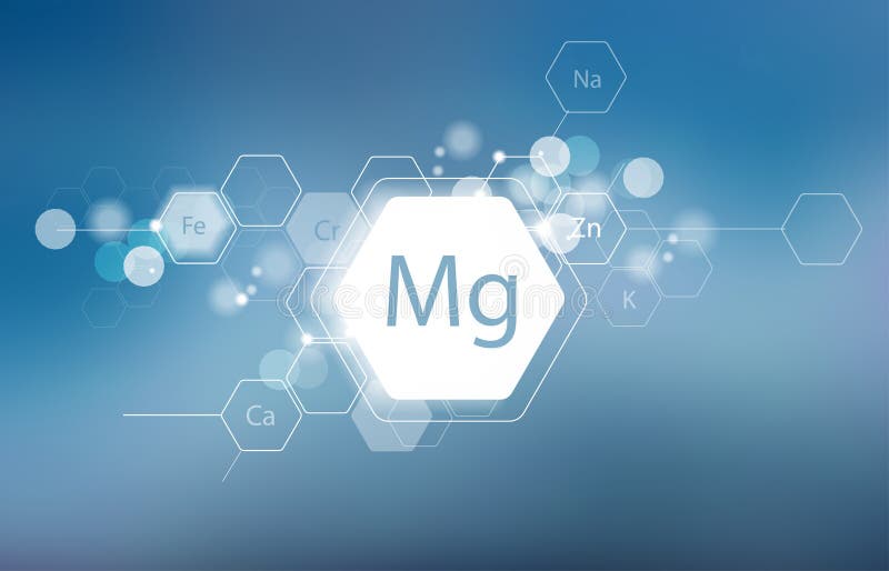 Magnesium. Scientific Research Stock Vector - Illustration of ...