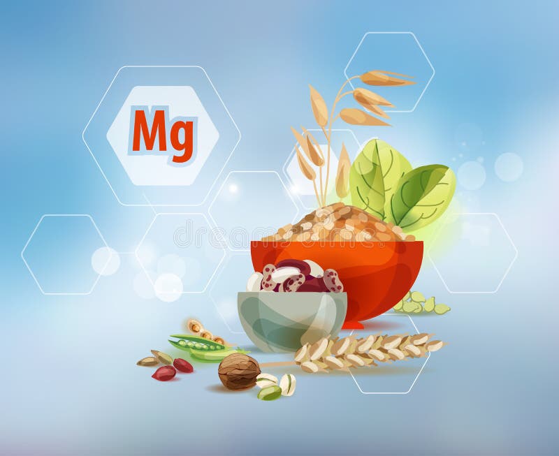Magnesium. Scientific Research Stock Vector - Illustration of science ...
