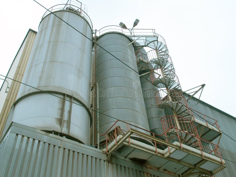 Magnesium smelter stock photo. Image of europe, building - 1366932