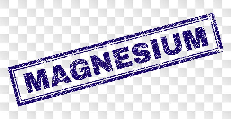 Grunge MAGNESIUM Rectangle Stamp Stock Vector - Illustration of ...