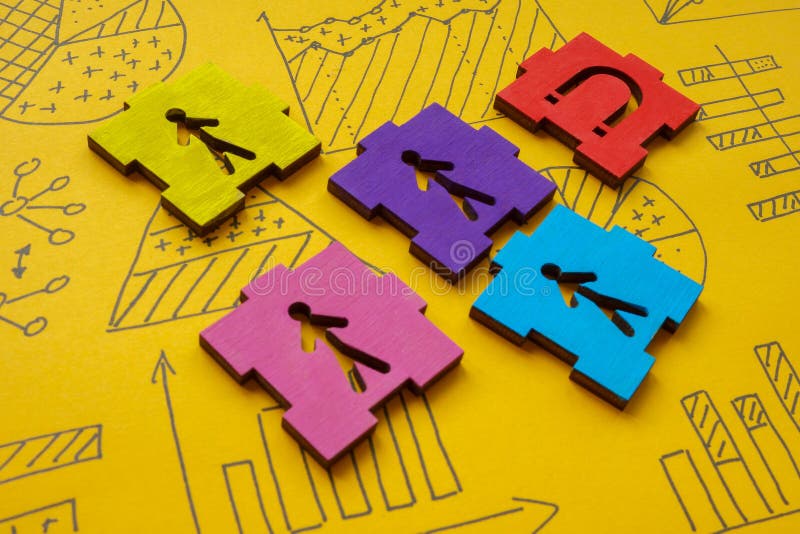 Magnet Attracting Customer Figures and Graphs. Customer Acquisition ...