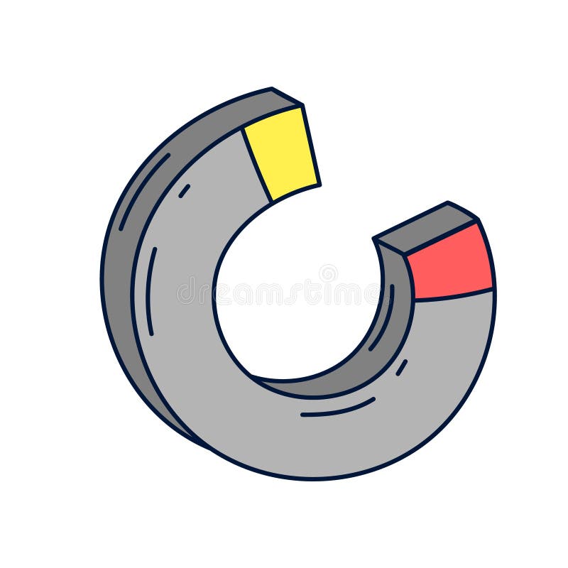 Magnet Design Vector Objects Illustration Science Elements and ...