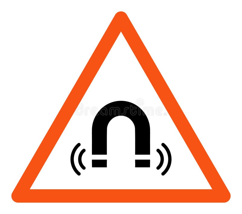 Warning Magnet Stock Illustrations – 931 Warning Magnet Stock ...