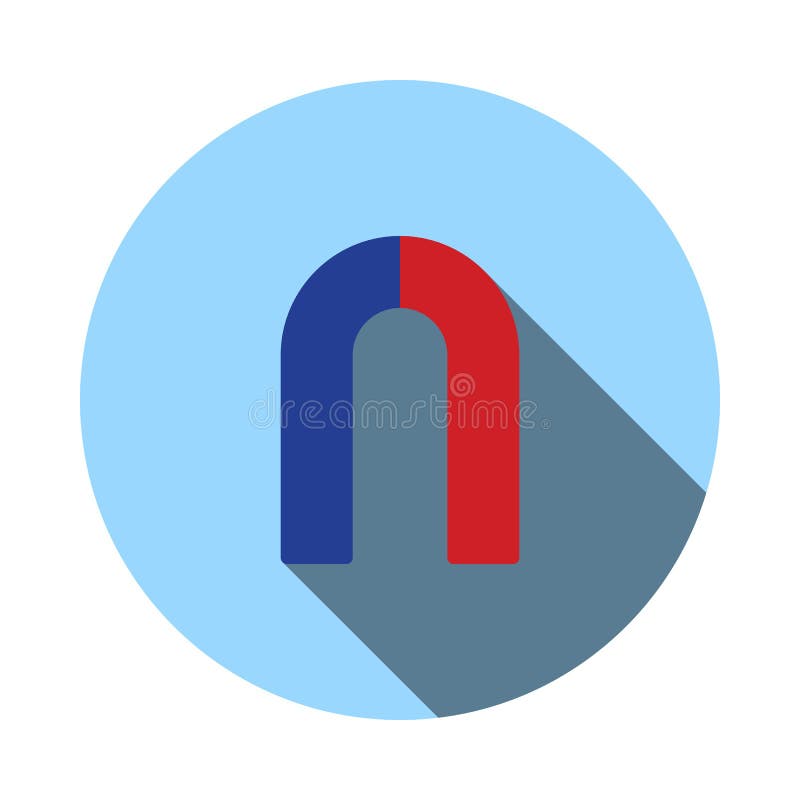 Magnet Icon stock vector. Illustration of magnet, concept - 253261617