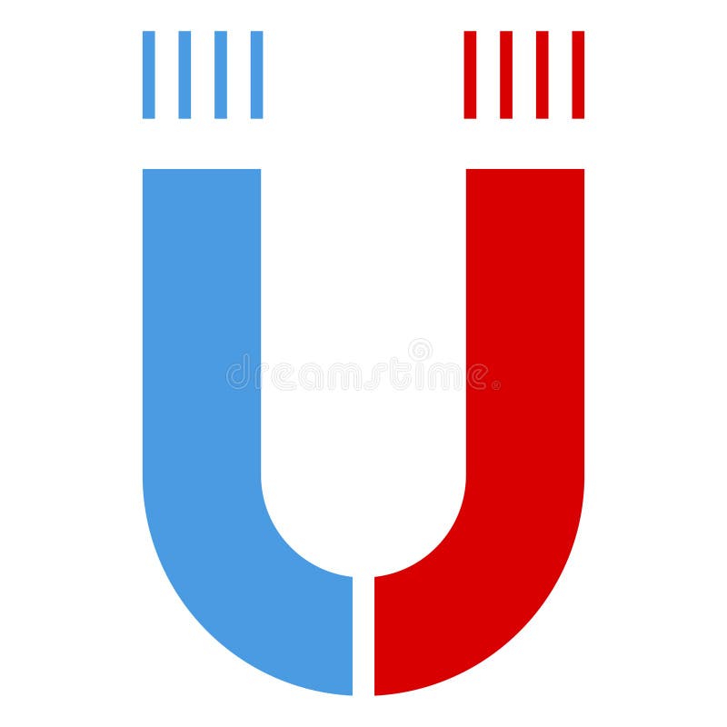 Magnet Icon vektor stock illustration. Illustration of electromagnetic ...