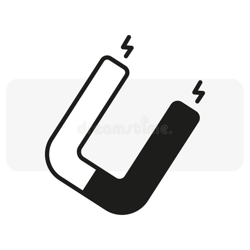Magnet Icon. Simple Graphic. Vector Illustration Stock Vector ...