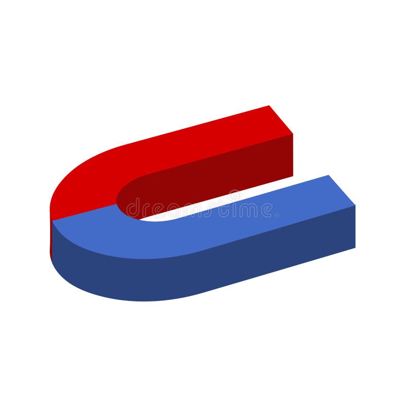 Magnet, Magnetic - Vector Illustration Stock Vector - Illustration of ...