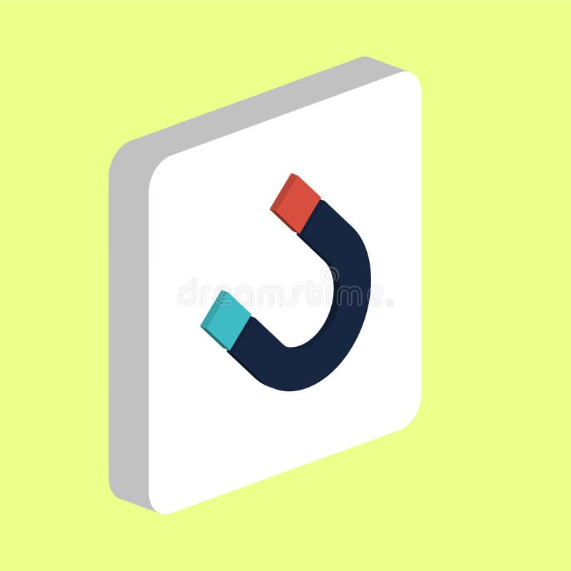 Magnet, Magnetism Computer Symbol Stock Illustration - Illustration of ...