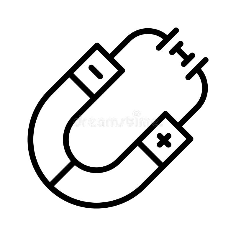 Magnet stock vector. Illustration of research, experiment - 338941909