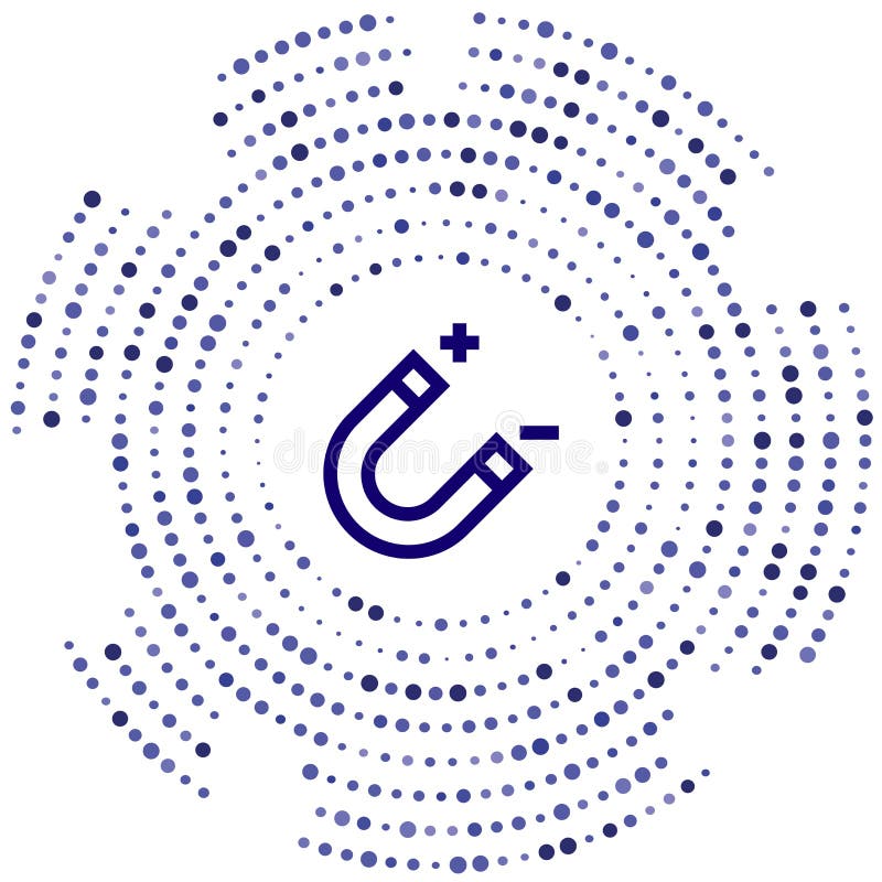 Magnet Vector Icon. Magnet Editable Stroke. Magnet Linear Symbol for ...