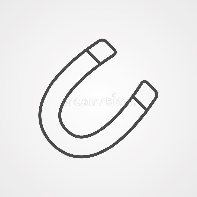 Magnet Vector Icon Sign Symbol Stock Illustration - Illustration of ...