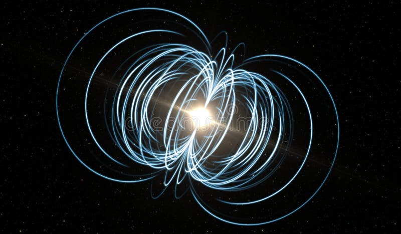Magnetar - Neutron Star with an Extremely Powerful Magnetic Field Stock ...