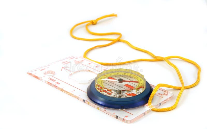 Magnetic compass stock photo. Image of directions, closeup - 3145912