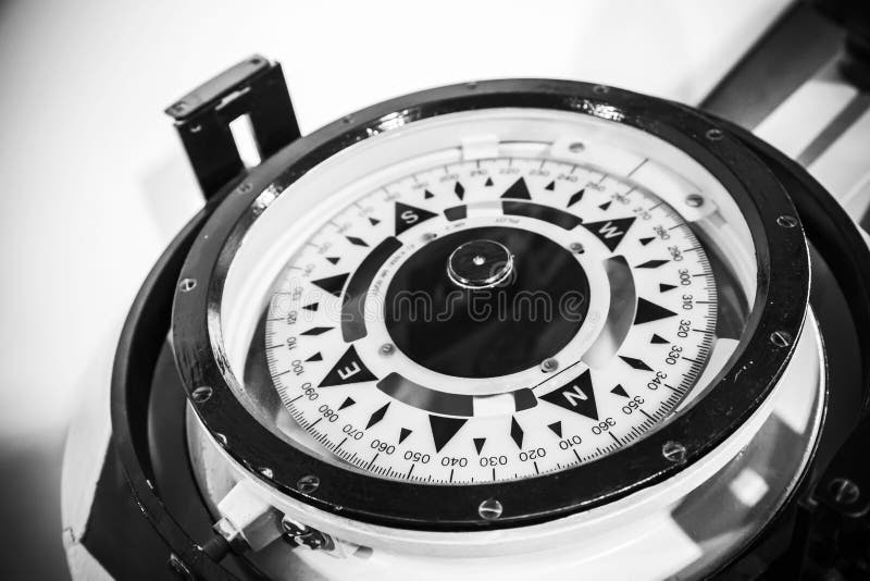 Naval magnetic compass stock photo. Image of mare, liner - 21745418