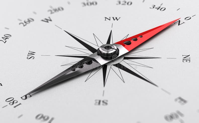 Compass Needle Clipart Black