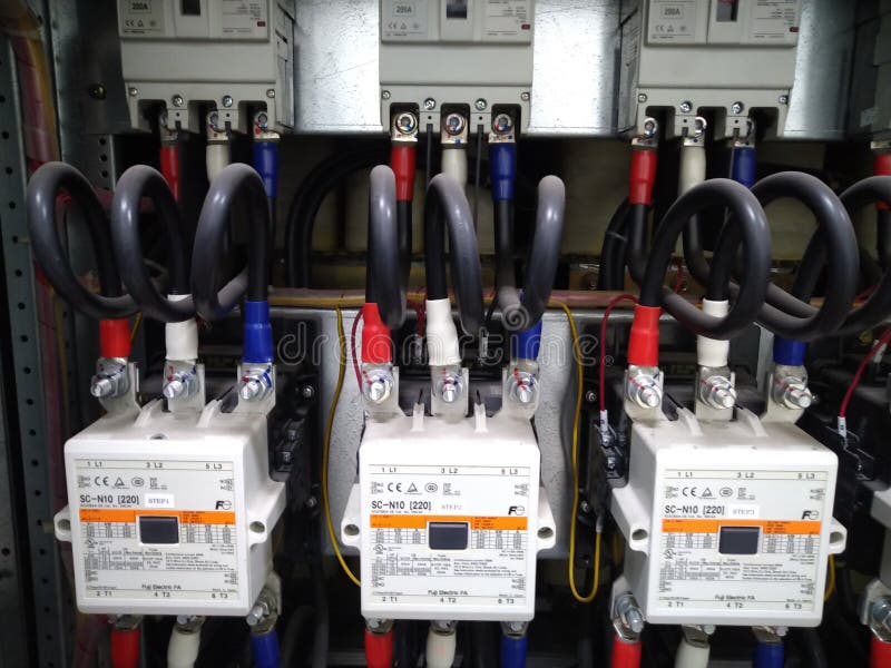 Magnetic Contactor stock photo. Image of contactor, capasitor - 264924668