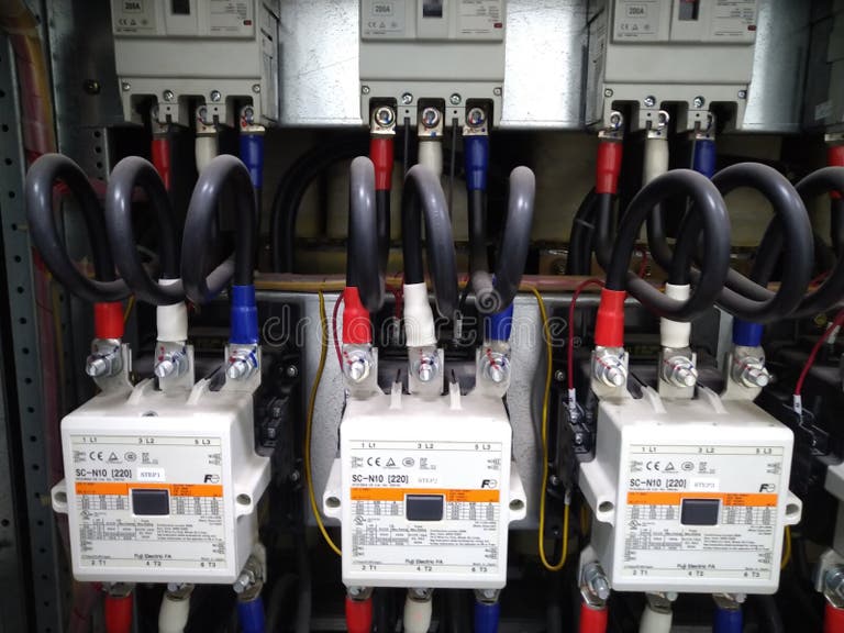 Magnetic Contactor stock photo. Image of contactor, capasitor - 264924668