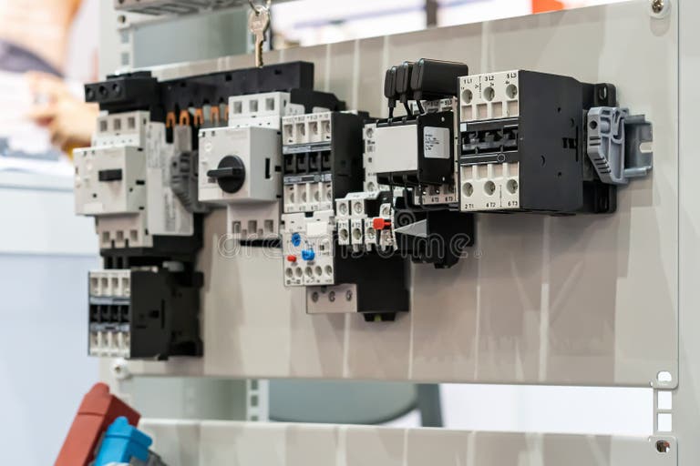 Magnetic Contactor and Various Type Terminal Blocks or Connector Socket ...