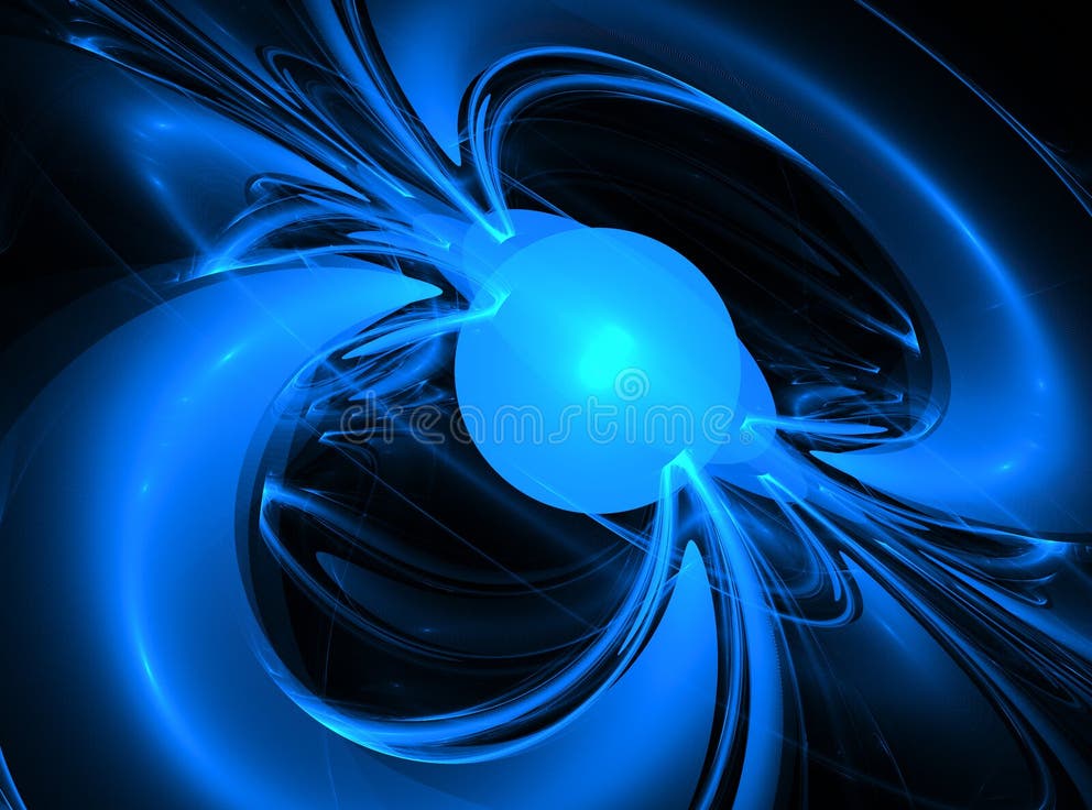 Fractal Magnetic Field Lines Stock Illustrations – 81 Fractal Magnetic ...