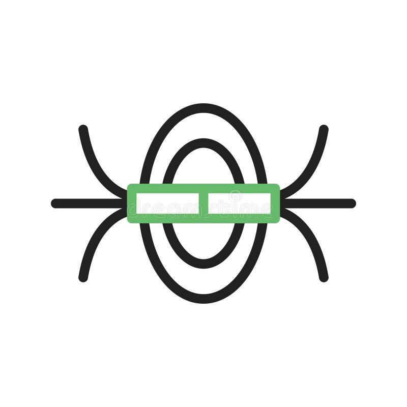 Magnetic Field Icon Vector Image. Stock Vector - Illustration of ...