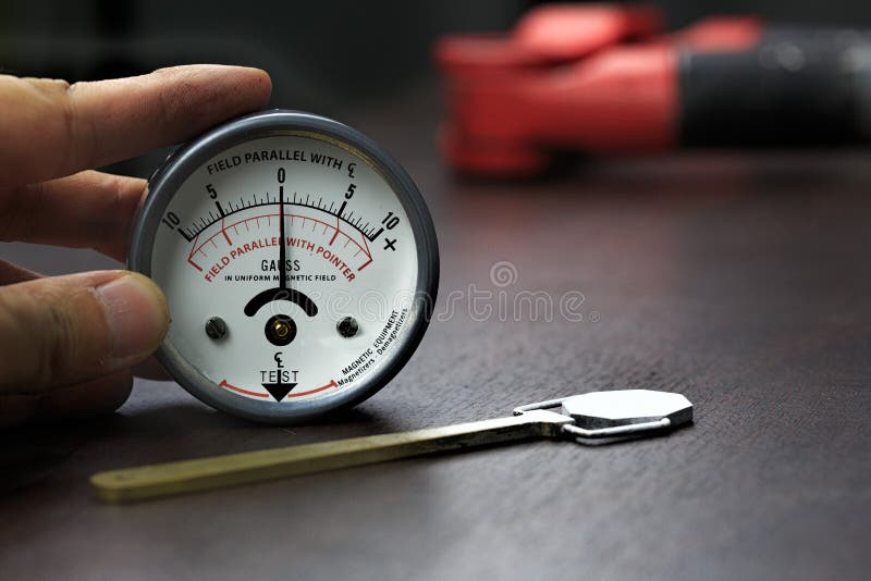 Magnetic Field Test Equipment Stock Image - Image of measure ...