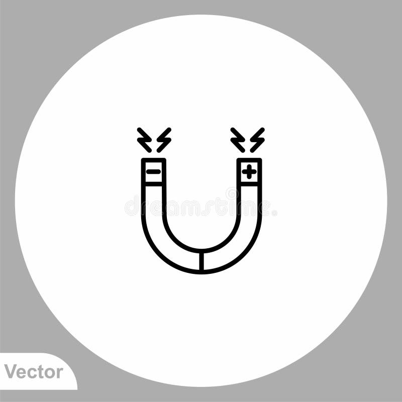 Magnetic Field Icon Stock Illustrations – 3,359 Magnetic Field Icon ...