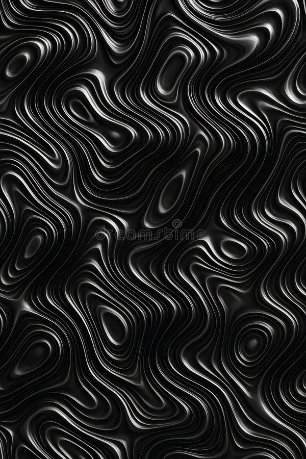 Magnetic Fluid Fields Abstract Texture Stock Illustration ...