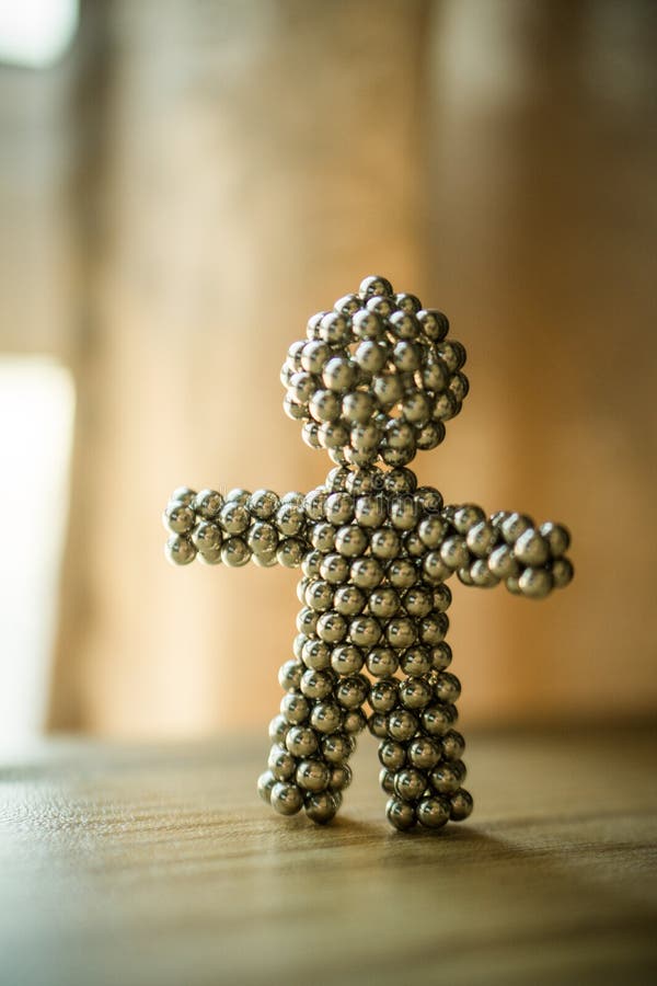 Magnetic Human with Blurry Background Stock Image - Image of samsunh ...