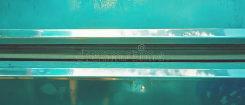 Magnetic Levitation Track with Sleek Metallic Sheen and Smooth Texture ...