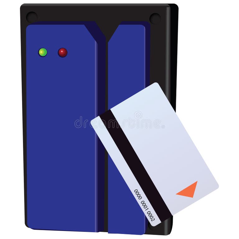 Magnetic Lock Security and Key Stock Vector - Illustration of magnet ...