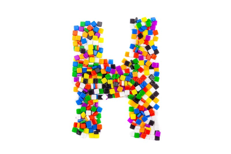 Alphabet on White Background Stock Photo - Image of writing, text ...