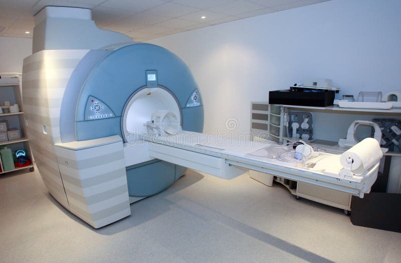 Magnetic resonance machine stock image. Image of device - 100322061