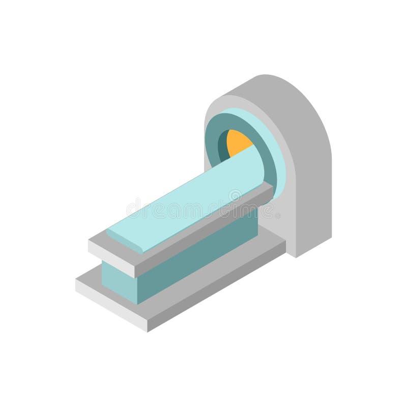 Magnetic Resonance Imaging. MRI Machine Stock Illustration ...
