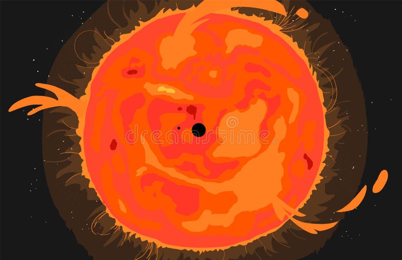 Magnetic Storm on the Surface of the Sun with Plasma and Prominences ...