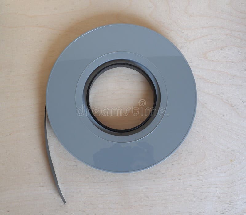 Magnetic Tape Reel for Data Storage Stock Image - Image of storage ...