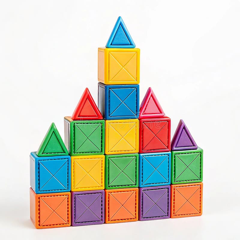 Magnetic Tile Building Stock Illustrations – 8 Magnetic Tile Building ...