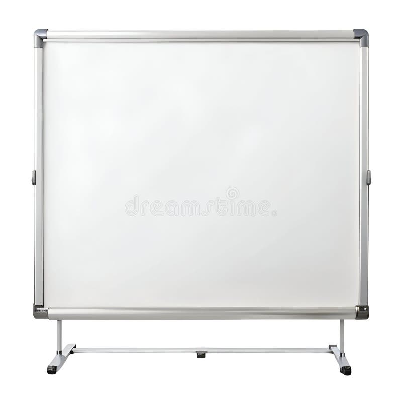 Magnetic Whiteboard for Meetings Stock Illustration - Illustration of ...