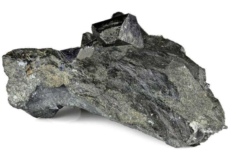 Mineral de la magnetita foto de archivo. Imagen de semiprecioso - 8017172