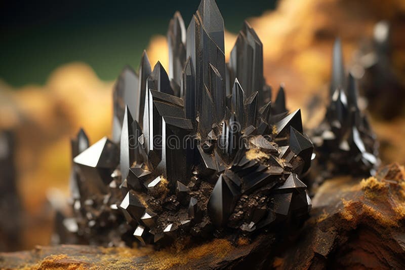 Magnetite Crystals Stock Illustrations – 12 Magnetite Crystals Stock ...