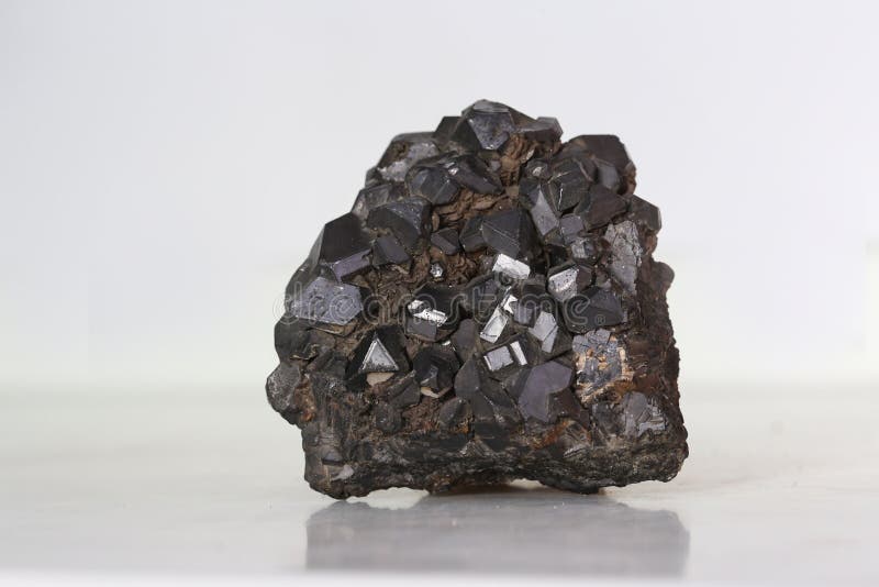 Magnetite Main Iron Ores Fe3O4 Stock Photo - Image of mineralogy ...