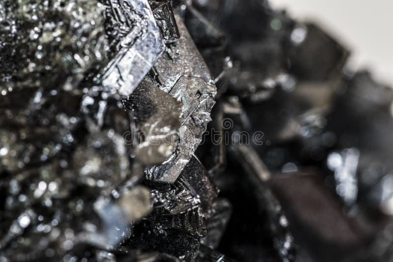 Magnetite specimen stock image. Image of piece, nature - 145206027