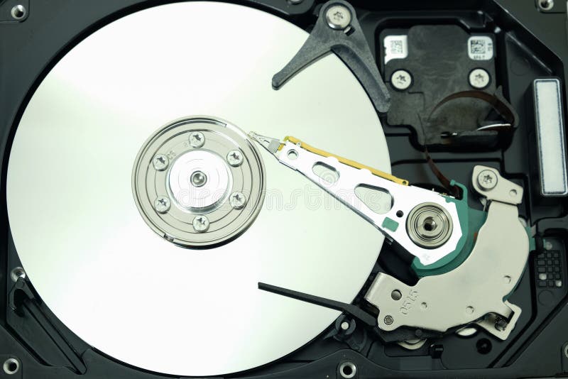 Magnetplattenspeicher Als Der Hintergrund Von Festplattenlaufwerken Der ...